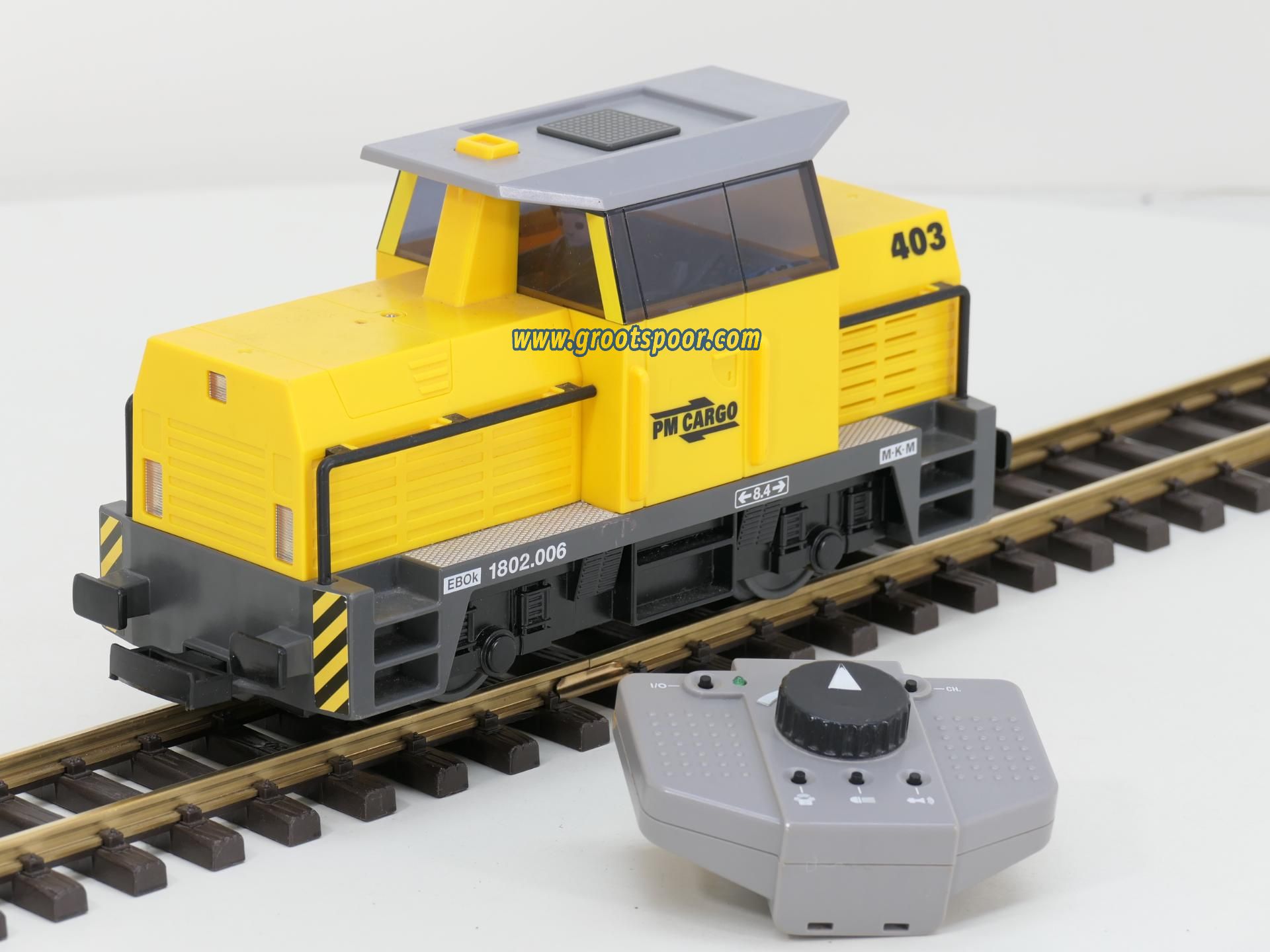 Playmobil 5258 RC Diesel Lok PM Cargo 403, Sound | grootspoor.com