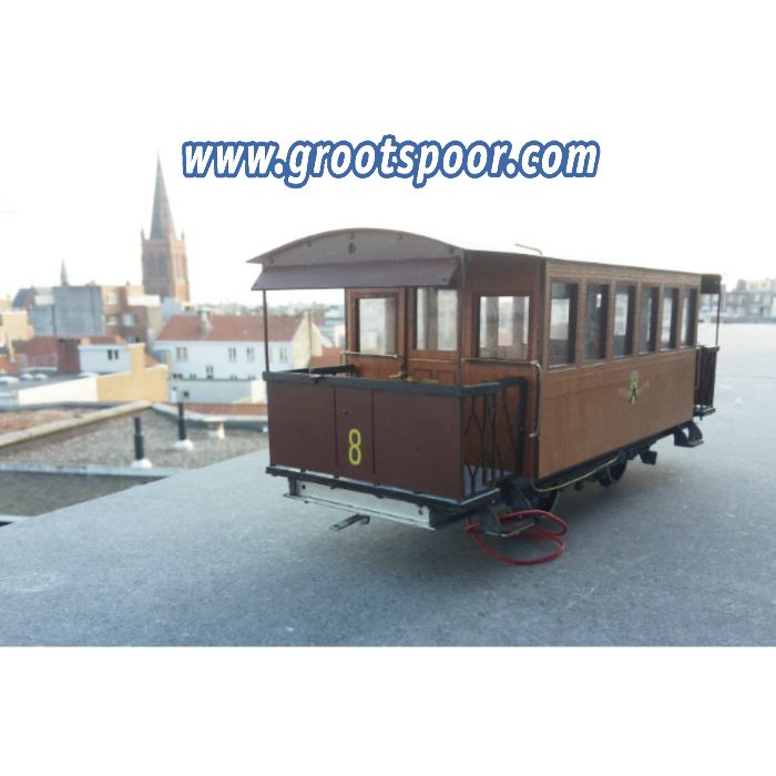 Tramania Aanhangwagen NMVB Schaal llm (LGB 45mm-Spoor) Modelbouw kit ...