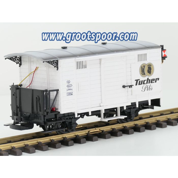 LGB 4032 A Bierwagen Tucher Pils, met sluitlichten | grootspoor.com