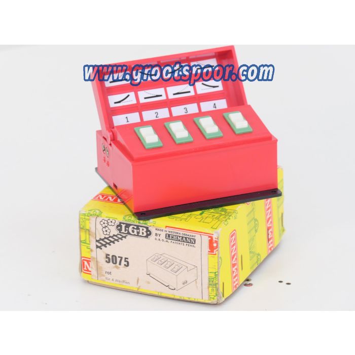 LGB 5075 Stellpult / Control box. | grootspoor.com