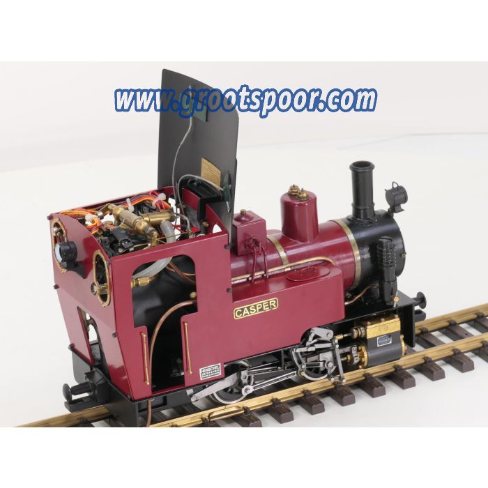 Casper, Modelbouwatelier Apeldoorn, Kolengestookte Live steam loc ...