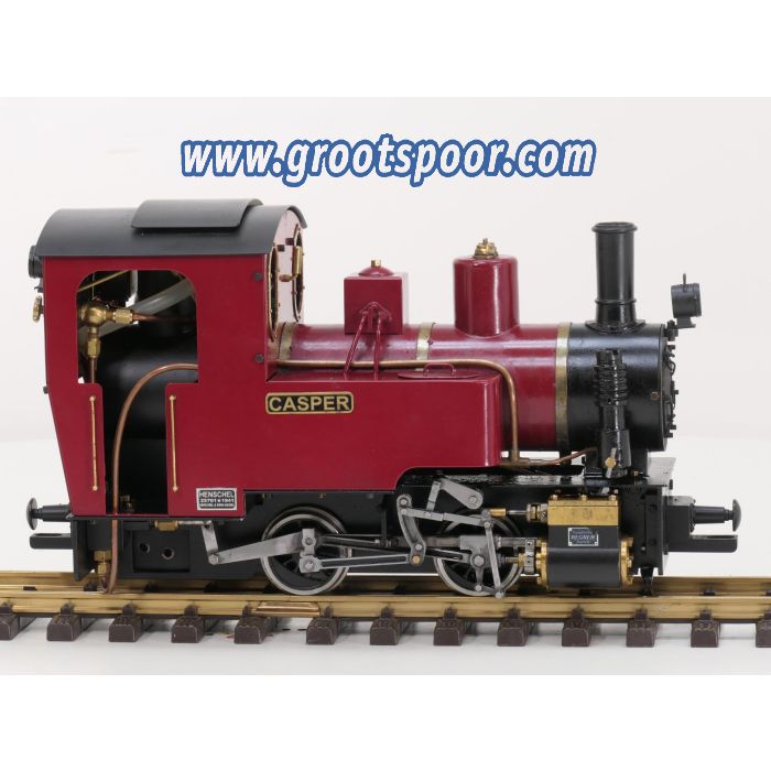 Casper, Modelbouwatelier Apeldoorn, Kolengestookte Live steam loc ...